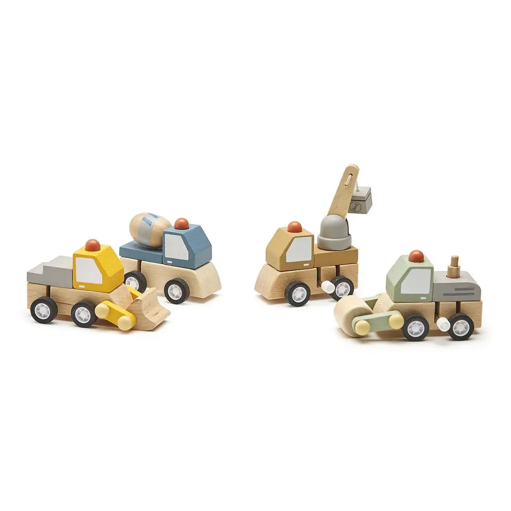 Wind Up Wooden Construction Vehicles- Assorted Designs- Cupcakes and C ...