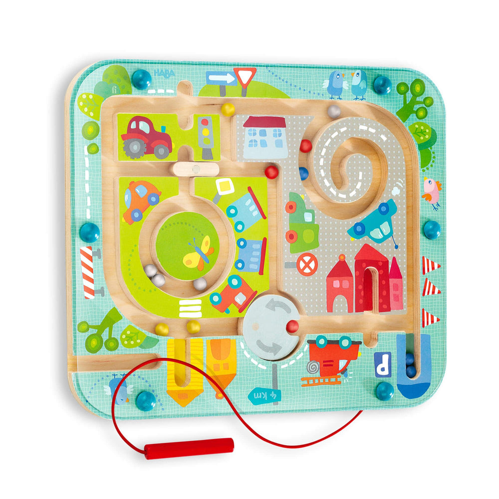 HABA Town Maze Magnetic Puzzle Game – Baby Go Round, Inc.