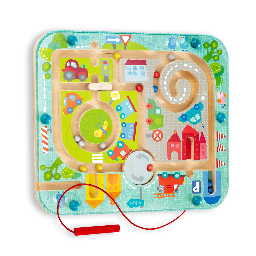 HABA Town Maze Magnetic Puzzle Game – Baby Go Round, Inc.